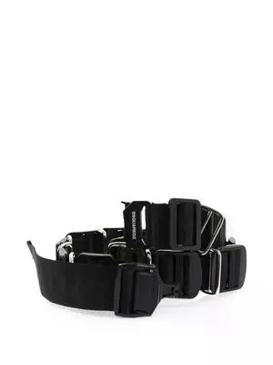 Dsquared2 Logo Print Buckle Fastening Belt