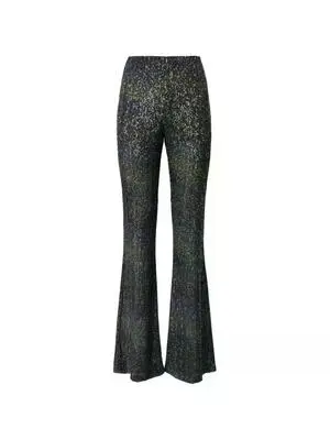 Missoni Sequin-embellished Flared Trousers - Black