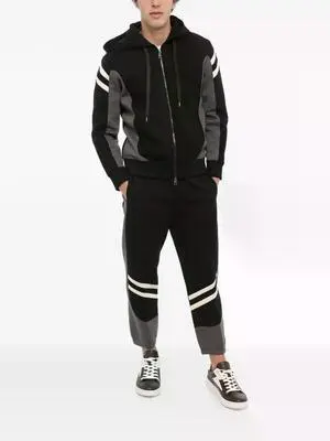 Neil Barrett Panelled Zip-up Hoodie