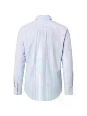 ALLEY DOCKS 963 Vertical-stripe Long-sleeve Shirt