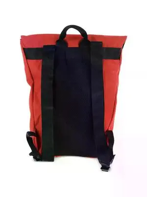 Neil Barrett City Flap Backpack - Red