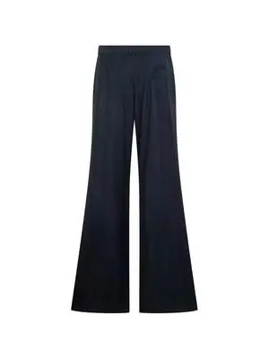BLAZÉ MILANO Lundy Check-pattern Wide-leg Trousers