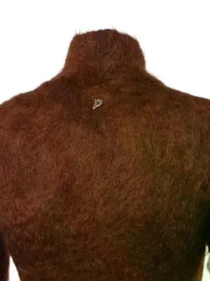 DONDUP Brushed-effect Roll-neck Sweater