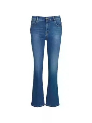 Max Mara Faded Flared-leg Jeans