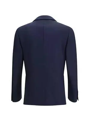 LARDINI Single-breasted Notch-lapel Blazer Jacket