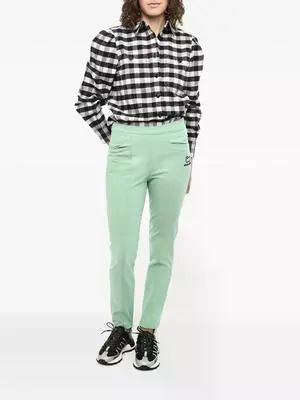 Woolrich Logo-embroidered Trousers - Green