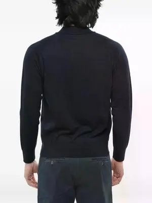 PAOLO PECORA Half-zip Wool Sweater