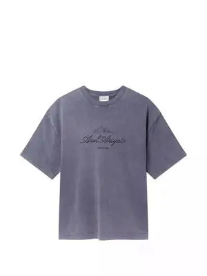 Axel Arigato Nyc Washed Sky T-shirt - Blue
