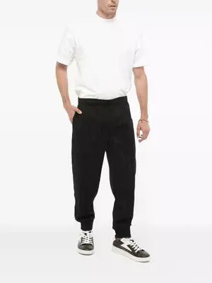 Neil Barrett Embroidered Loose-fit Track Pants