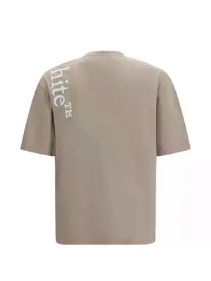 Off-White Vertical Bookish Logo-print T-shirt