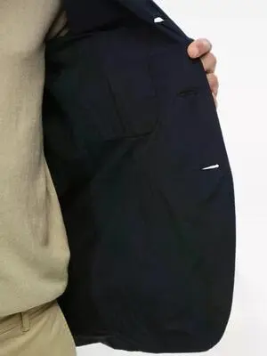 Woolrich Single-breasted Patch-pocket Blazer