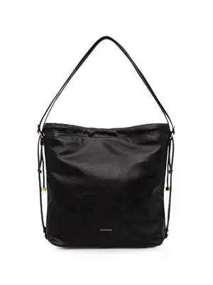 COCCINELLE Drawstring Tote Bag - Black