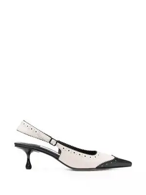JIMMY CHOO Brogue Slingback Pumps