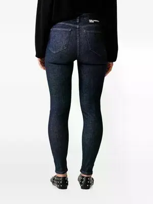 Karl Lagerfeld Logo-patch Skinny Jeans