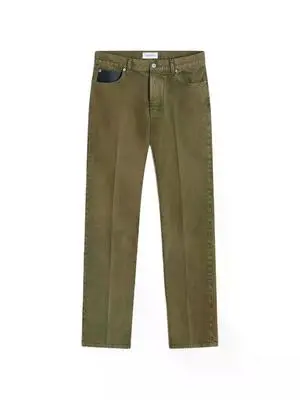 FERRAGAMO Five-pocket Jeans - Green