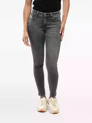 DIESEL® 2017 Slandy Super-skinny Jeans - Grey