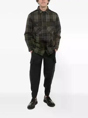 Neil Barrett Padded Checked Shirt Jacket