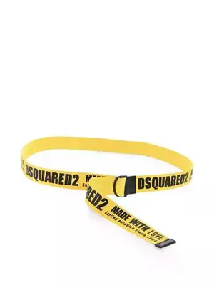 Dsquared2 Logo-print D-ring Belt
