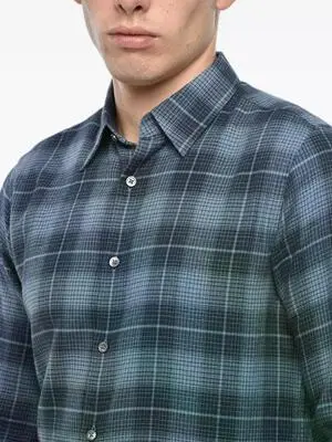 Theory Plaid-pattern Shirt