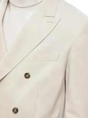 PAOLO PECORA Double-breasted Patch-pocket Blazer