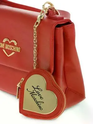 Moschino Logo Plaque Shoulder Bag