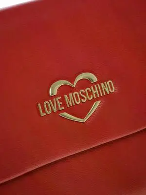 Moschino Logo Plaque Shoulder Bag