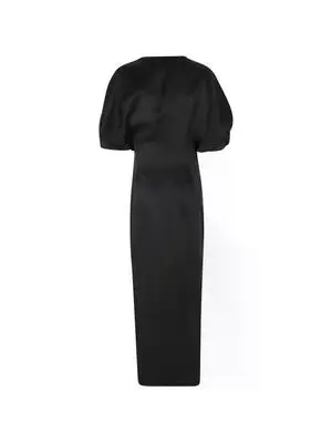 Raquel Diniz Anastasia Draped Midi Dress