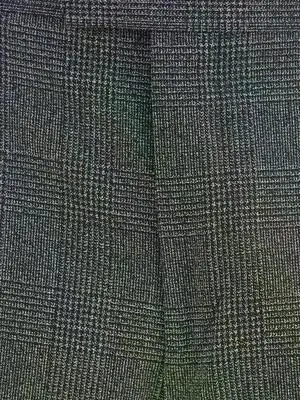 LARDINI Houndstooth-pattern Straight-leg Tailored Trousers