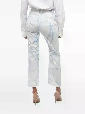 True Royal Marble-print Trousers