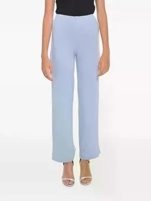 LAMA JOUNI Ribbed Palazzo Pants