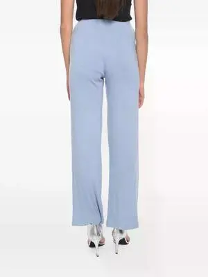 LAMA JOUNI Ribbed Palazzo Pants