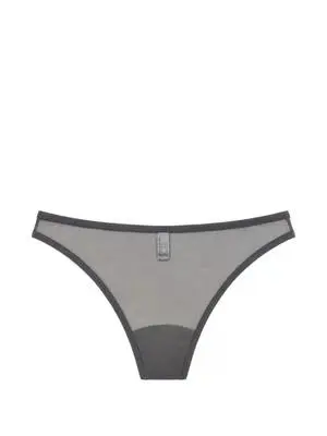 YASMINE ESLAMI Jeanne Mesh Briefs