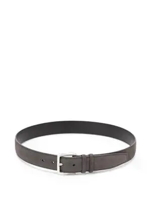 Orciani Nabucco Leather Belt - Grey