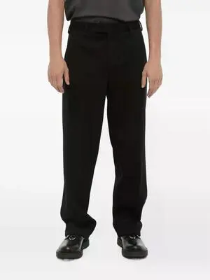 Neil Barrett Concealed-fastening Tailored Trousers - Black