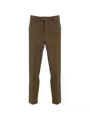 Emporio Armani Pressed Crease Slim-fit Trousers