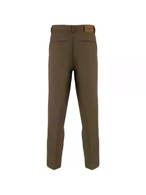 Emporio Armani Pressed Crease Slim-fit Trousers