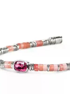 John Hardy Heishi Multi-stone Bracelet