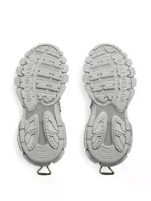 Balenciaga Track Trail Paneled Low-top Sneakers - Grey