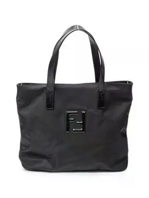 Fendi Ff Logo Tote Bag