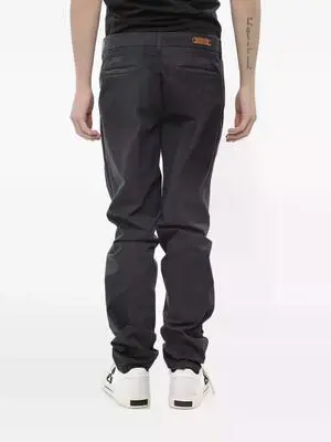 Corneliani Logo-patch Chino Trousers