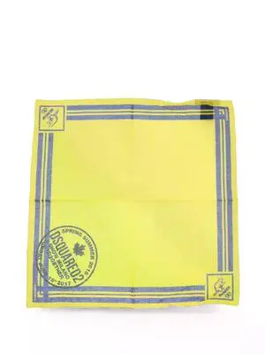 Dsquared2 Logo Print Cotton Bandana