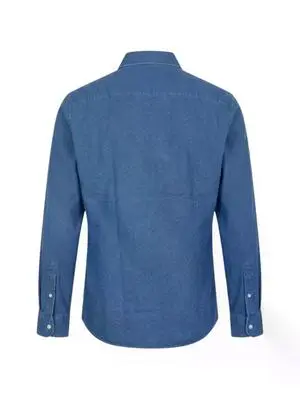 BASTONCINO Spread-collar Denim Shirt