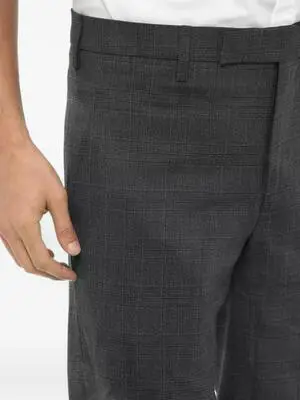 Neil Barrett Slim-fit Checked Trousers