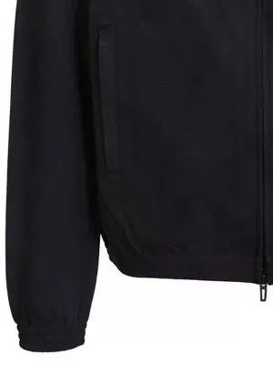 Emporio Armani Full-zip Textured Sweater