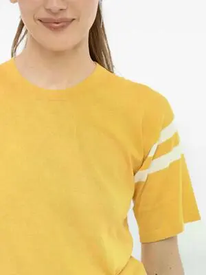 Woolrich Contrast-stripe Crew-neck T-shirt