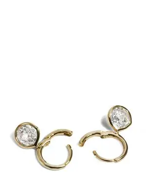 Monica Vinader Siren Solitaire Diamond Earrings
