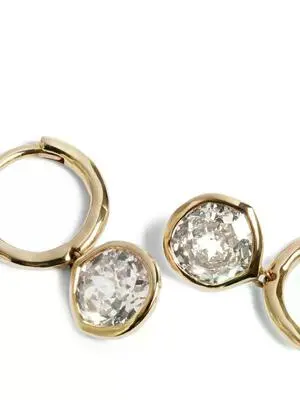 Monica Vinader Siren Solitaire Diamond Earrings