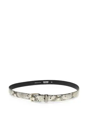 Dsquared2 Python-effect Leather Belt