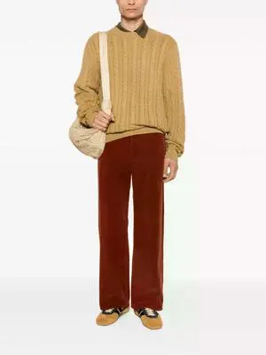 A.p.c. Cable-knit Wool Sweater