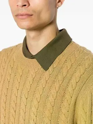 A.p.c. Cable-knit Wool Sweater